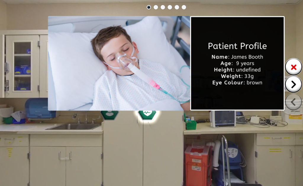 In Hospital Simulation - Immersive Interactive